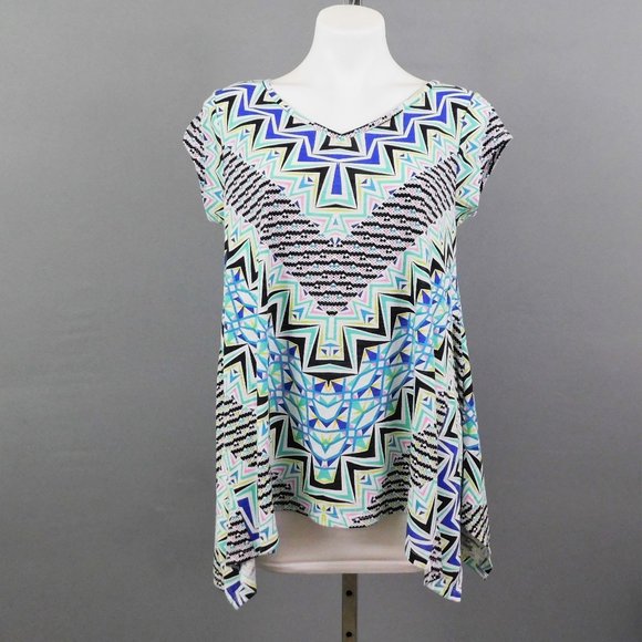 Rafaella | Tops | Rafaella Women Shirt Multicolor M | Poshmark